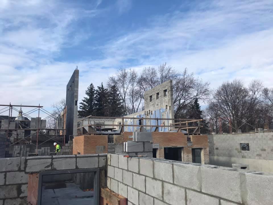 Construction Progress | The Conception of the Immaculate Mother of God ...