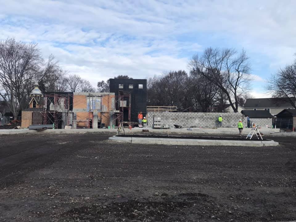 Construction Progress | The Conception of the Immaculate Mother of God ...